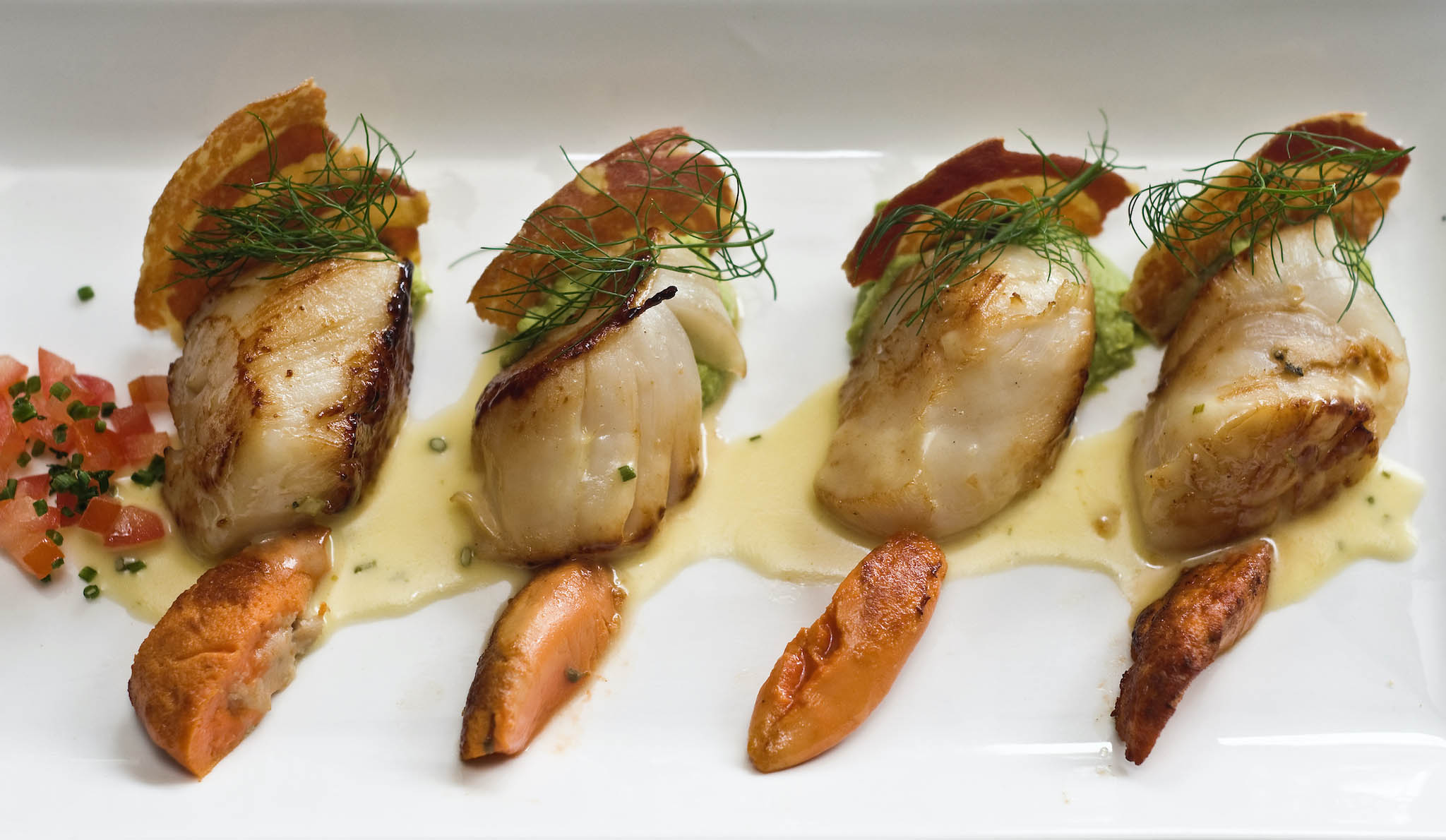 Renvyle House Connemara Scallops